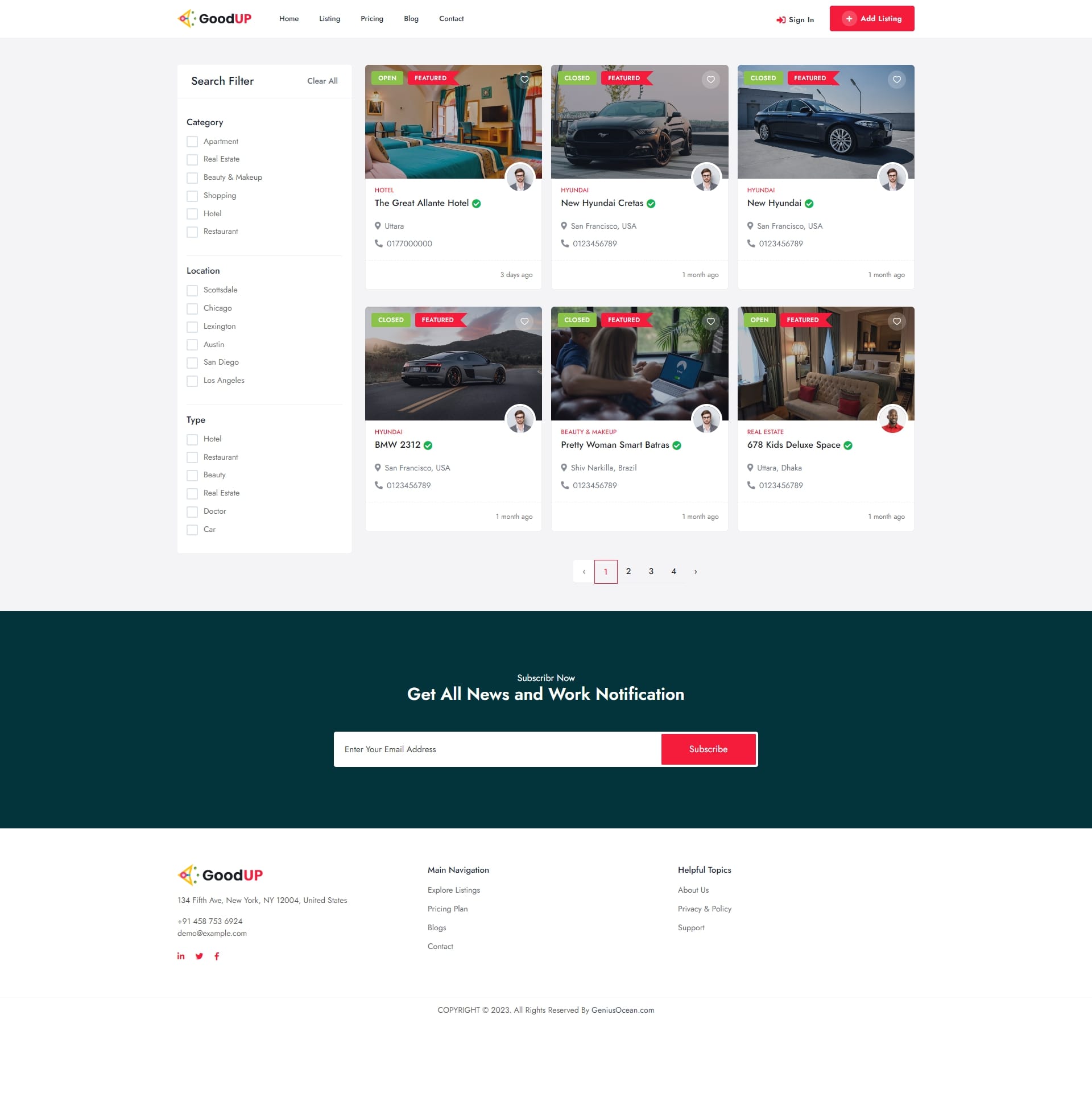 Listing Genius - Laravel Business Directory Platform by GeniusOcean